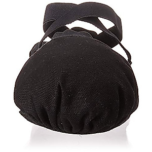 Bloch womens Pro Elastic dance shoes, Black, 6.5 Wide US