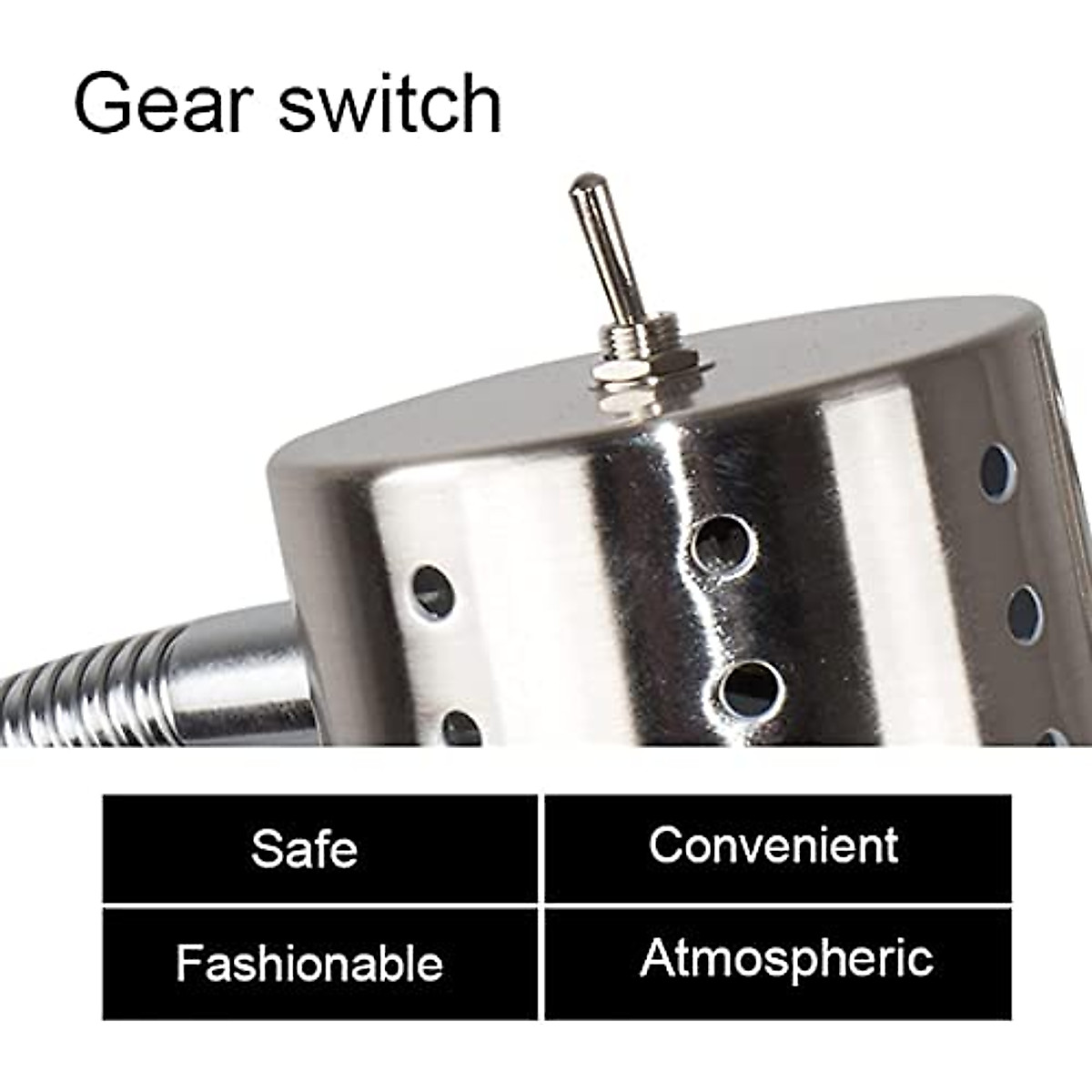 FUNNYBSG Heat Lamp Food Warmer Commercial Heating Lamp, Buffet Insulation Table Lamp, Free Standing 110V 220V Home Use, Universal Tube Can Be Bent at Will