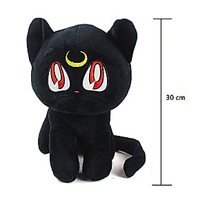 Lixinya Anime Plush Doll Pet Cat Cute Plush Toy 11.8 Inches Stuffed Animal Doll
