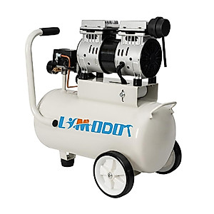 Limodot Air Compressor, Ultra Quiet Air Compressor, Only 68dB, 6 Gallon Durable Steel Air Tank, Fill In 80s, Fast 25s Recovery, Oil-Free, Ideal For Shop, Garage, Car, Pneumatic Tools