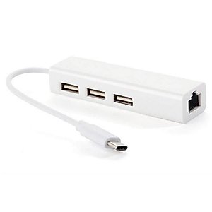 SHYPT Docking Station USB Hub Type-C to Network Card Hub Support Hot Swap, Low Power Consumption