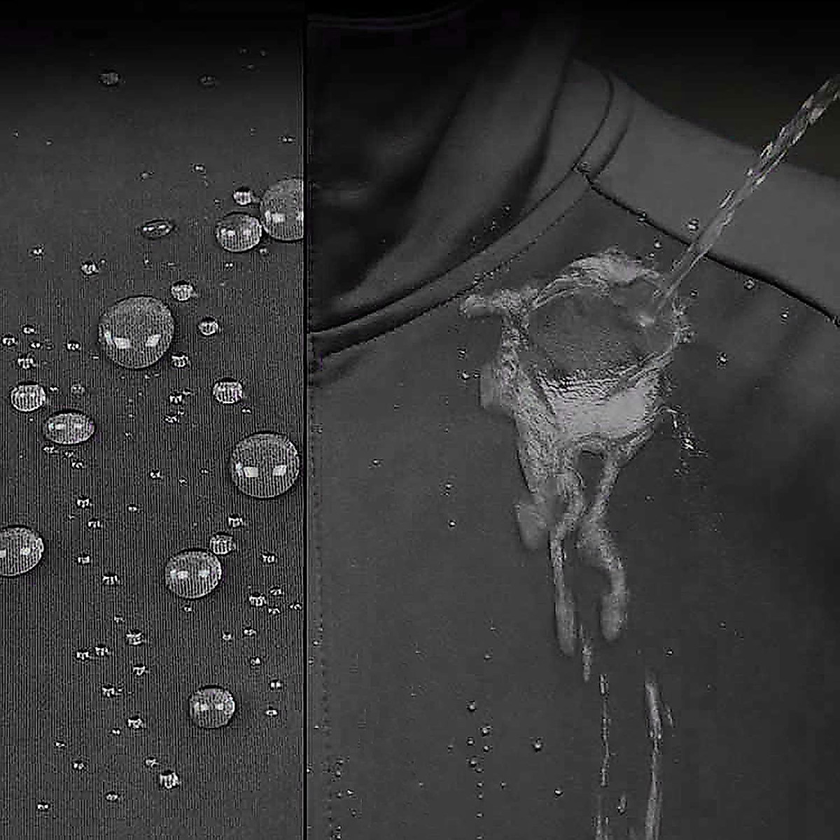 Wulibike Cycling Jackets for Men, Reflective Running Jacket Men Winter Cycling Clothing