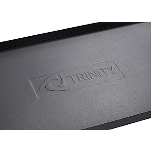 TRINITY Stainless Steel Beverage Cooler and Ice Chest with Wheels and Built-in Bottle Opener, Rolling Cart with Shelf for Patio, Outdoor Bar, and Catering, Detachable Tub, 80 Quart Capacity