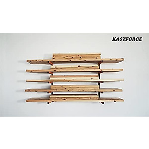 KASTFORCE KF1005 Lumber Storage Rack 5-Level System 110lbs (50kg) per Level Lumber Rack Wood Rack Workshop Rack with Durable Sheet Metal Screws