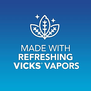 Vicks VapoInhaler, On-the-Go Portable Nasal Inhaler, Non-Medicated, With Refreshing Vicks Vapors, Menthol Scent , 2 Scented Sticks