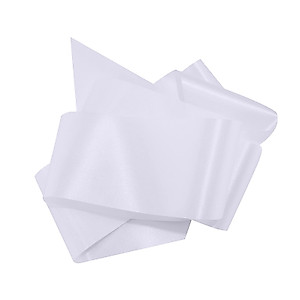 CIEHER Crown and Sash, White Sash Blank Satin Sash Prom Crown Custom Sash Court Sash Mommy to Be Sash Birthday Sash Bride to Be Sash Bachelorette Sash and Crown Graduation Sash Make Your Own