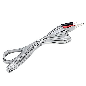 Tens Unit Leads Wires, Electrode Heat Wires 5.9ft Tens Replacement Leads Wire for Digital Massage Machine and Other Health Care Machines Electrodes Connector Cables