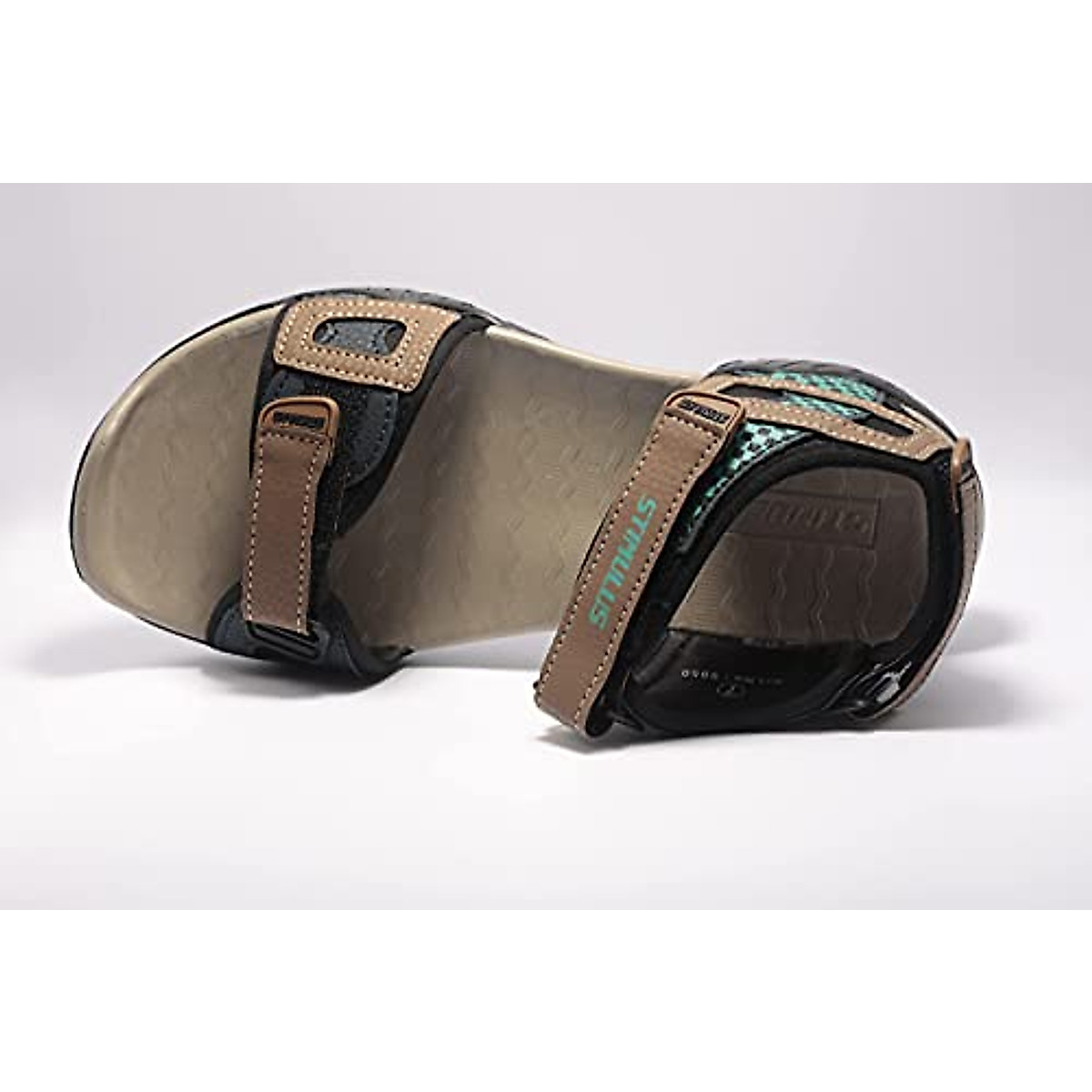 Paragon Stimulus Men/Women's Adjustable Strap with Arch Support Sandals (Beige, numeric_8)