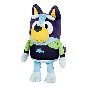 Bluey, Talking Beach 13" Talking Plush Toy with 9 Phrases Bases Around The Episode Beach Theme Song