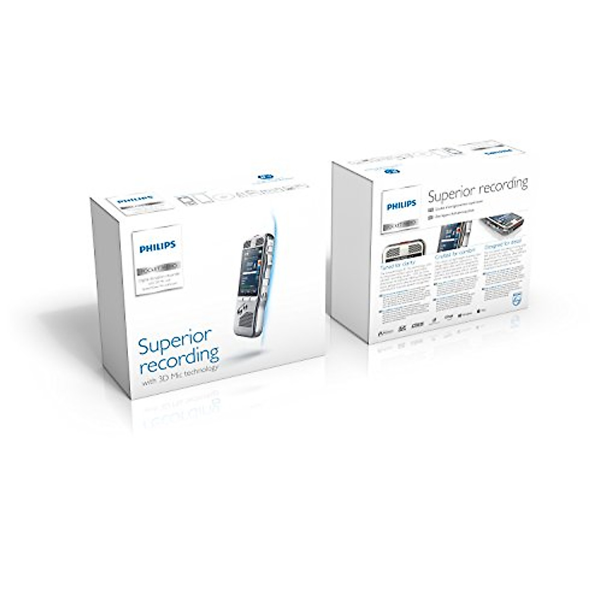 Philips DPM8000/01 Digital Pocket Memo with Speech Exec Pro Dictation Software and SR Module