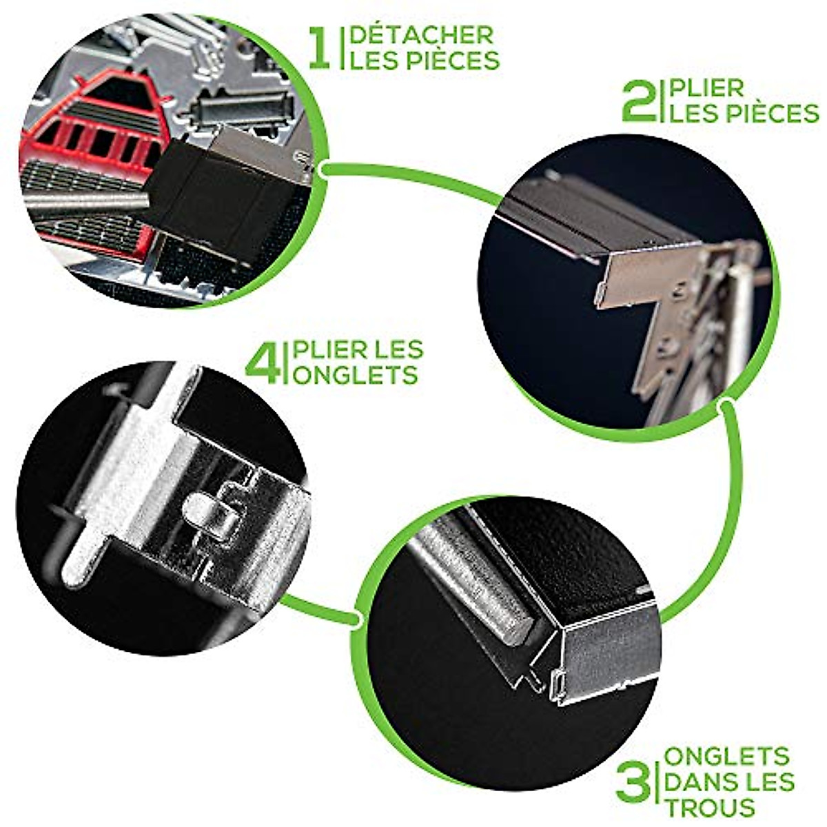 Metal Earth Premium Series Kawasaki Ninja GPz900R 3D Metal Model Kit Fascinations