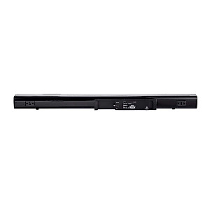 Monoprice SB-100 2.1-ch Soundbar - Black & Universal Soundbar Bracket with Adjustable Arms, Fits Displays 23in to 65in, Soundbars Up to 33lbs, Black, 139489