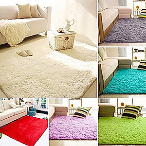 litymitzromq Ultra Soft Indoor Modern Area Rugs, Home Living Room Bedroom Floor Carpet Mat Soft Anti-Skid Rectangle Area Rug Suitable for Children Bedroom Living Room Home Decor