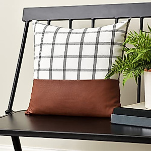 Style Me Pretty 42266 Throw Pillow, Black and White