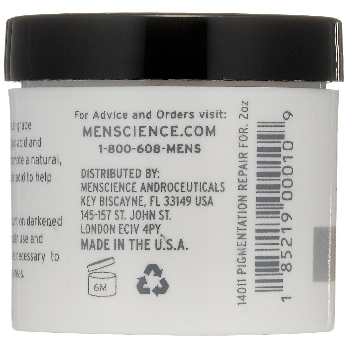 MenScience Androceuticals Pigmentation Repair Formula, 2 oz (Pack of 1)