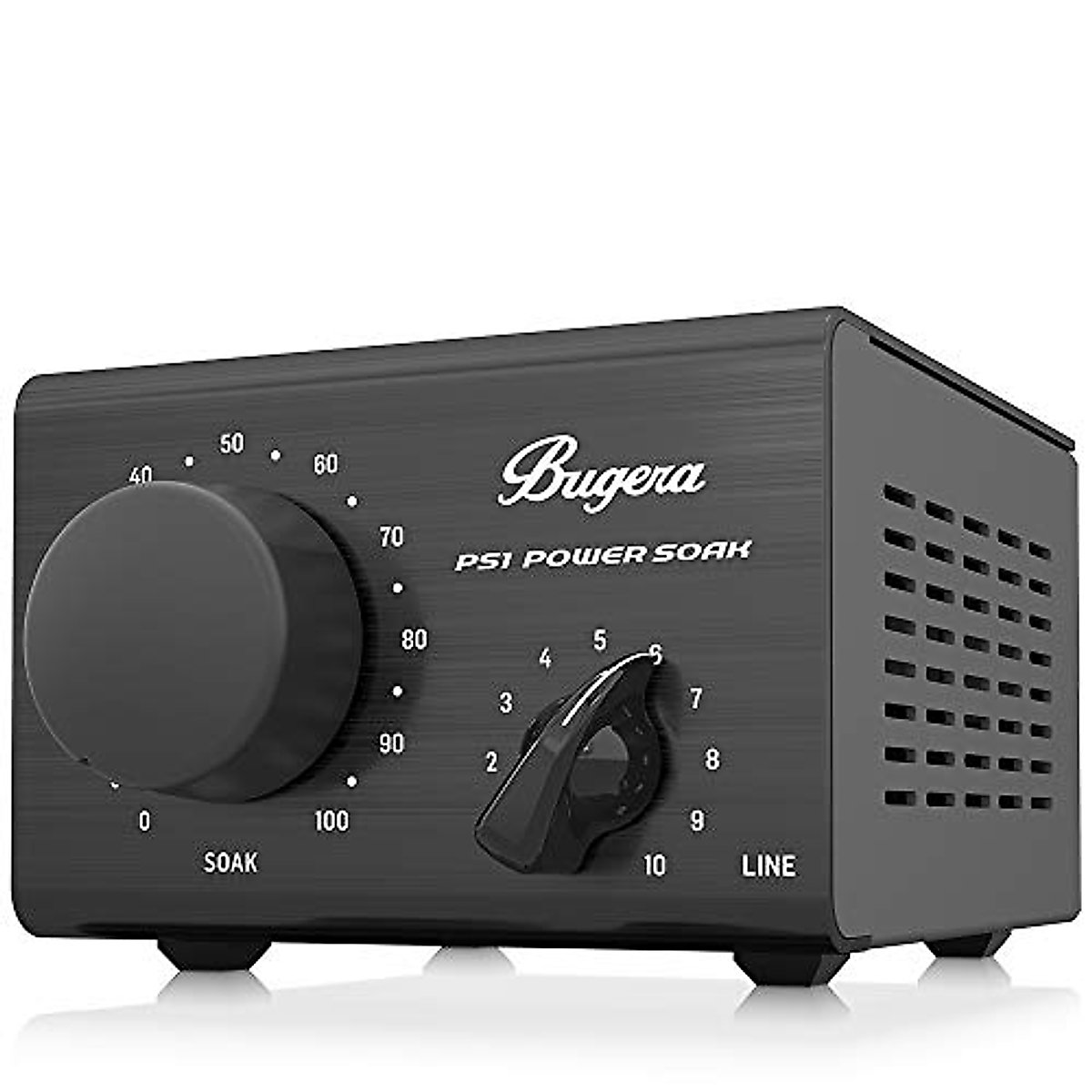 Bugera POWER SOAK PS1 Passive 100 Watt Power Attenuator for Guitar and Bass Amplifiers with Emulated Mic Output