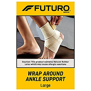 FUTURO Wrap Around Ankle Support, Medium