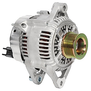 New Alternator Compatible With 1999-2000 For Dodge For Durango 1999-2001 For Dodge For Ram 1500 1999-2000 For Dodge For Ram 1500 Van High Output Alternator Replace 13824, AND0129, 113364