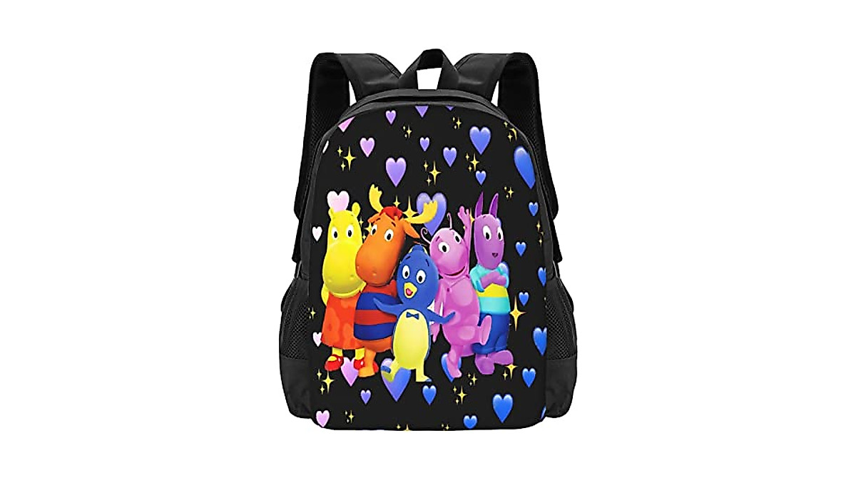 Stylish Backyardigans Anime Backpack for School, Travel & Work