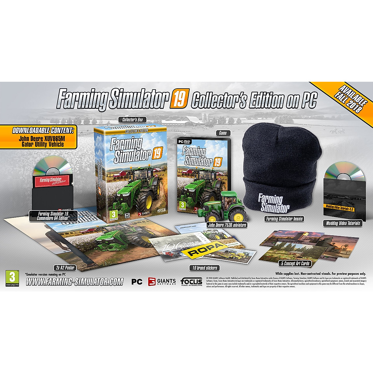 Farming Simulator 19 (PC CD)