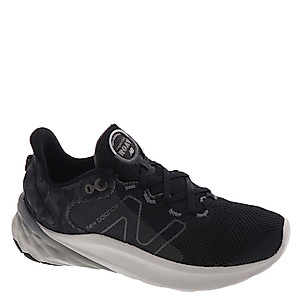 New Balance Men's Fresh Foam Roav V2 Running Shoe, Black/Silver Metallic, 12