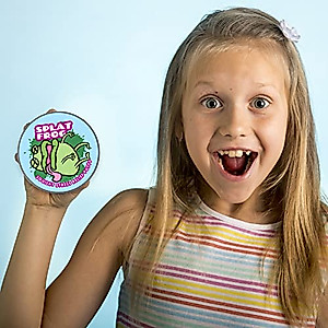 Splat Frog Putty Prank Gift - Funny Stress Toy for Boys and Girls - Chameleon Green Therapy Dough Stocking Stuffers, Easter Basket Fillers
