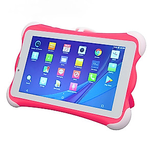 ANGGREK 7-Inch HD Kids Tablet, 1280x800 Eye Protection Display, MTK6582 CPU, 3GB RAM, 32GB ROM, Expandable up to 128GB, 6000mAh Battery, 6.0, Dual SIM, WiFi, BT, FM (US Plug)