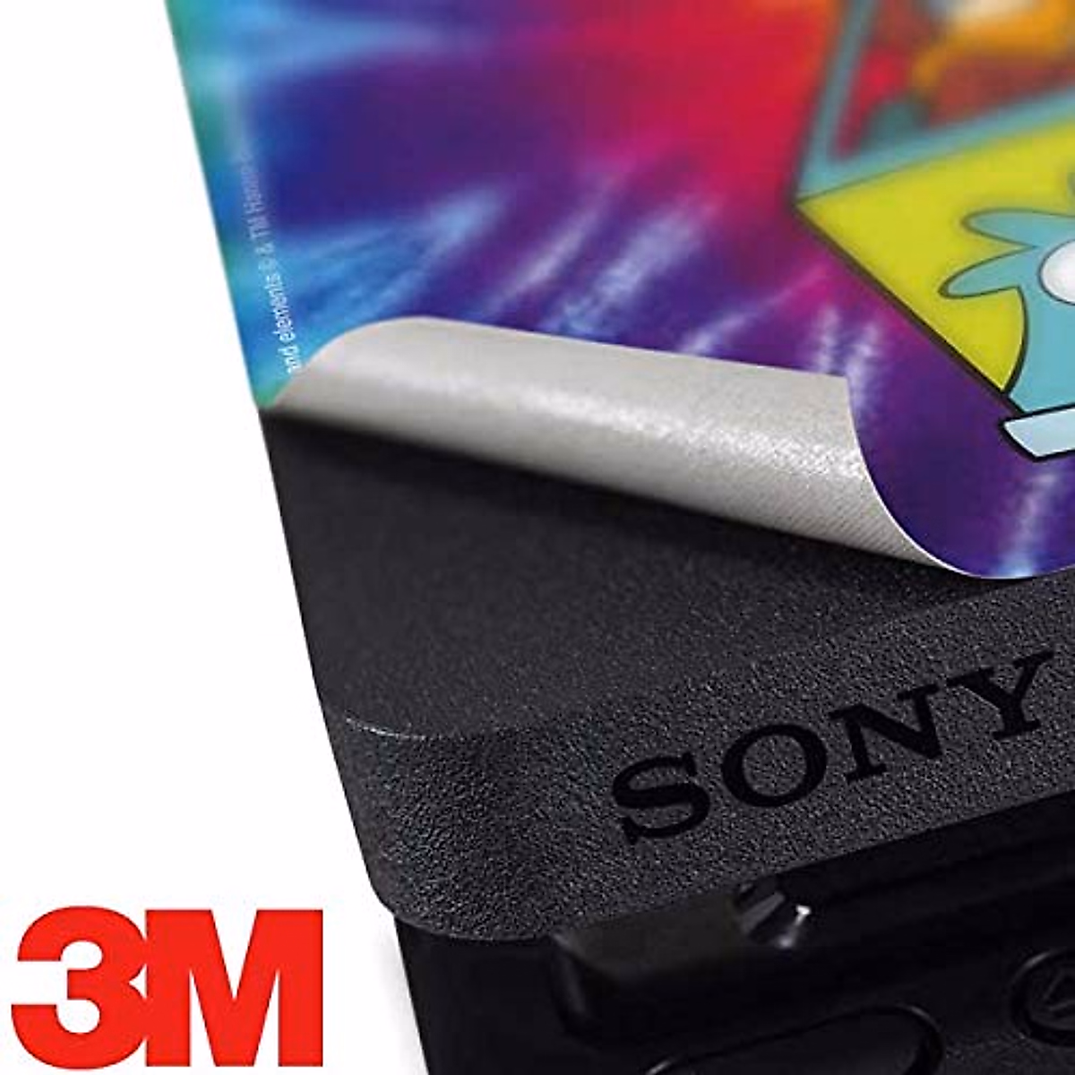 Skinit Decal Gaming Skin Compatible with PS4 Slim Bundle - Officially Licensed Warner Bros Scooby-Doo Tie Dye Design