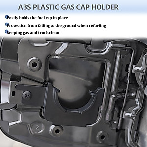 JDMCAR Center Console Cushion and Gas Cap Holder Compatible with Toyota Tacoma Accessories 2016-2023