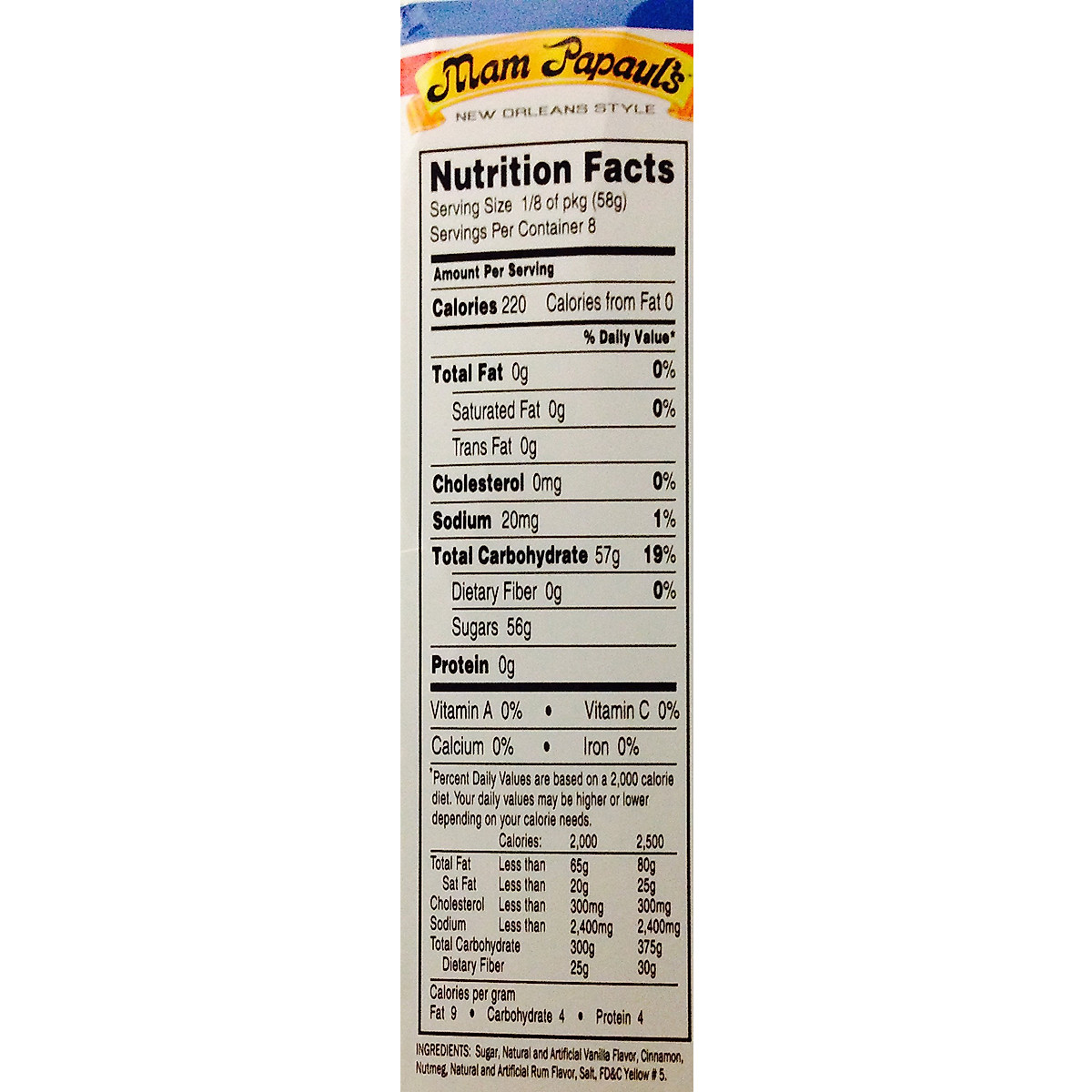 Mam Papaul's Sauce Bread Pudding With Rum Sauce (Pack of 3) New Orleans Style