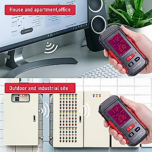 INKBIRDPLUS EMF Meter, Hand-held Digital Electromagnetic EMF Radiation Detector, 3in1 Rechargeable EMF Reader, EMF Detector Meter for Home,Office,Outdoor,Paranormal Equipment, Ghost Hunting Equipment