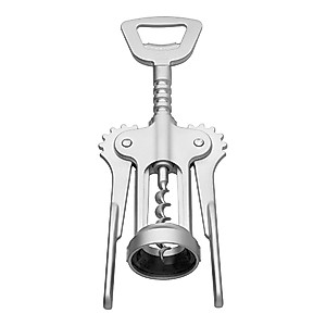 ZWILLING J.A. HENCKELS Sommelier Double Lever Corkscrew, Stainless Steel