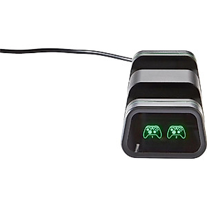 Verbatim Dual Controller Charger Compatible with Xbox Series X, Series S, One X, One S Includes 2 Pack Rechargeable Battery Packs