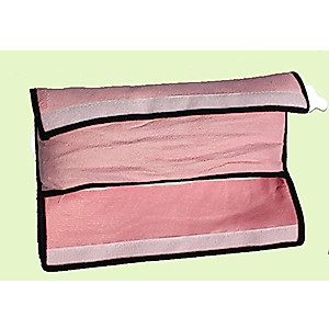 Colorsheng 2 pcs Auto Pillow Car Safety Belt Protect, Shoulder Pad, Adjust Vehicle Seat Belt Cushion for Kids （Grey，Pink）