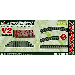 KATO 20-861 - V2 Up & Down Elevated Oval Variacion Pack