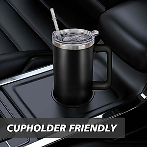 BBsoft My Favorite Child Gave Me This Cup 40 oz Tumbler with Handle Coffee Mug Drinking Cup for Dad Fathers Day Birthday Christmas Gifts from Daughter Son