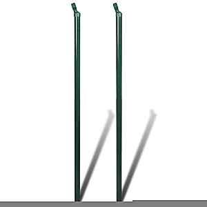 Chain Link Fence with Posts Steel,Safety Fence Garden, Fence Garden Netting Chain Link Fence with Posts Steel Outdoor Residential Fencing for Yard Garden Farm, Transport 59.1"x 984.3" Green