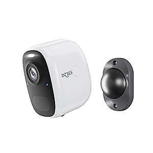 Dzees Wireless Security Camera Outdoor with Magnetic Mount, 4MP Battery Powered Security Cameras Wireless Outdoor for Home Security, AI Motion Detection/2-Way Talk/Color Night Vision/Ip66/Cloud/SD