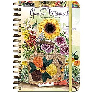 LANG Garden Botanicals 2024 Spiral Engagement Planner (24991011098)