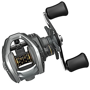 Tempo Baitcasting Reel New Vertix LP, High-Tech Innovative Fishing Reel, 9+1 Ball Bearing,20 lbs Carbon Fiber Drag,Powerful & Durable Casting Reel with 6.6:1 Gear Ratio