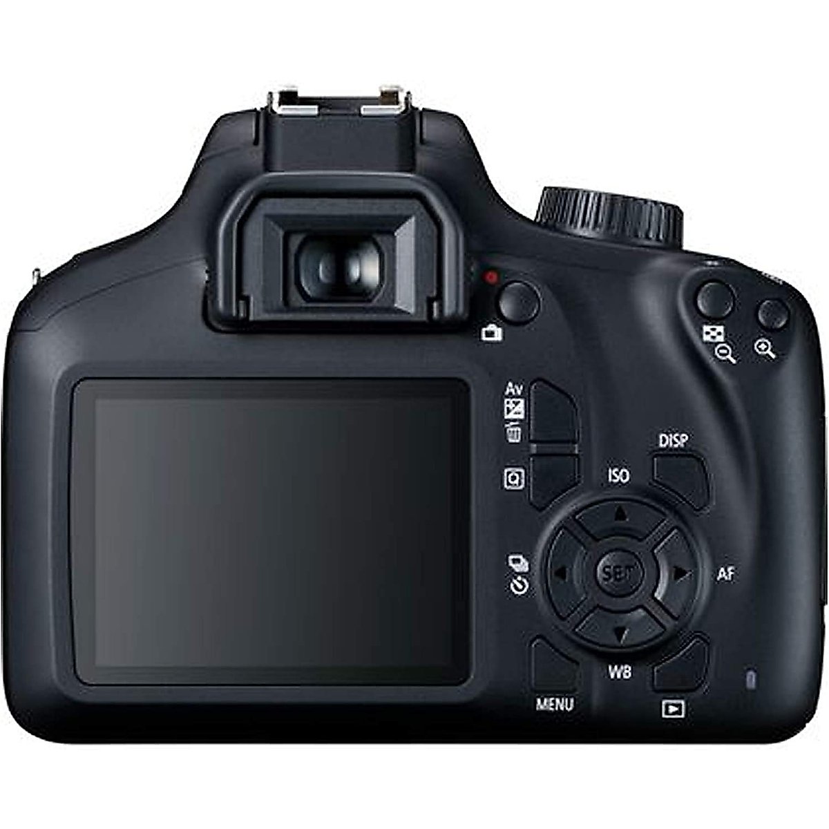 EOS Rebel T100 (EOS 4000D) DSLR Camera w/ 18-55mm DC III Zoom Lens with Pixibytes Basic Bundle (Renewed)
