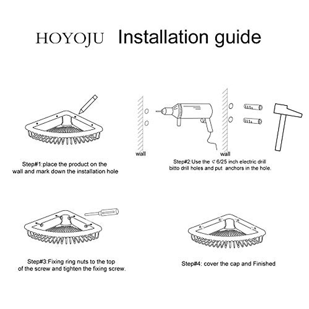 Shower Caddies Corner Shelf for Bathroom Brass Basket Organizers and Storage Shampoo Soap Holder Polished Chrome