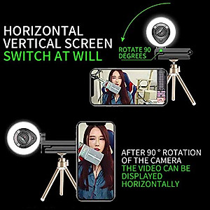 HD 1080P with Microphone and 3-Gear Light Conference Video Autofocus Computer HD Webcam Webcams Computer Peripherals