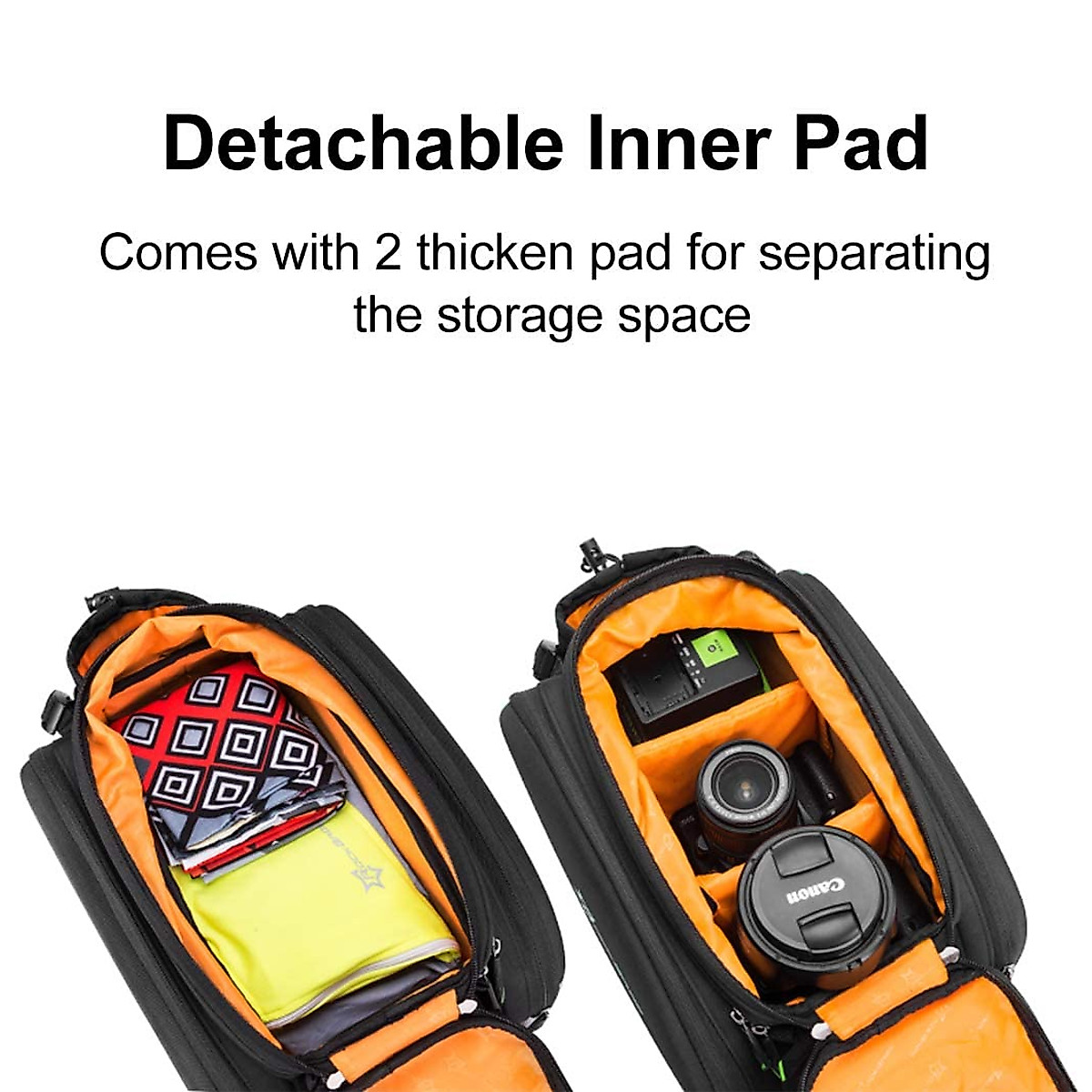 ROCKBROS Bike Trunk Bag 17L-45L Rear Rack Bags for Bicycles Waterproof