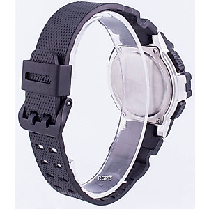 Casio Men's Fishing Timer Quartz Watch with Resin Strap, Black, 24.1 (Model: WS-1200H-1AVCF)