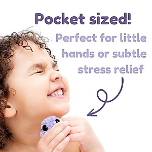 Handmade Mini Crochet Octopus Soft Stuffed Amigurumi Animal Toy (Yellow)