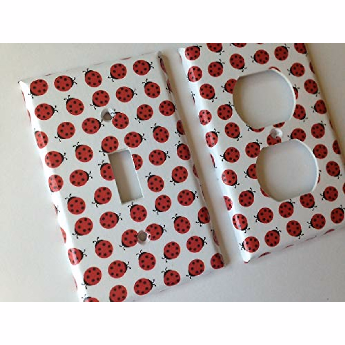 Ladybug Light Switch Plate Cover Various Sizes Offered