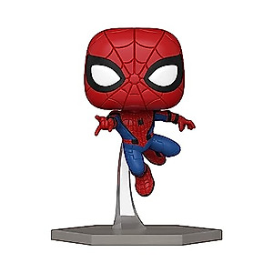Funko POP! Marvel: Civil War Build A Scene - Spider-Man - Captain America - Collectable Vinyl Figure - Gift Idea - Official Merchandise - for Kids & Adults - Movies Fans