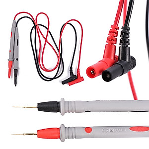 LED Light and TV Backlight Tester, 0-300V Adaptive Voltage LED Strip Lamp Beads Light Source Testing Tool with Gold Plated Pin & Power Cable fits for All LED Light Repairs (Orange)