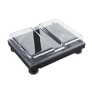 Decksaver DS-PC-SL1200 - Polycarbonate Cover compatible with Technics SL1200, SL1210, Pioneer DJ PLX-1000, PLX-CRSS12 Turntable Dust Cover, DJ Equipment Cover for Travel and Everyday Protection